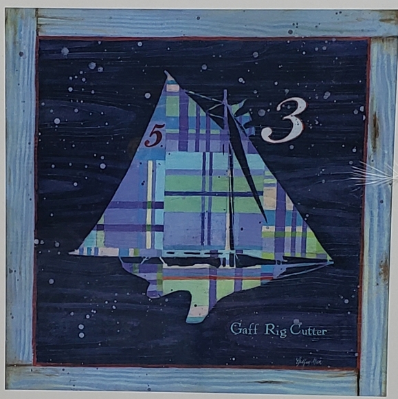 Wall Decor | Gaff Rig Cutter Print Artwork | Poshmark